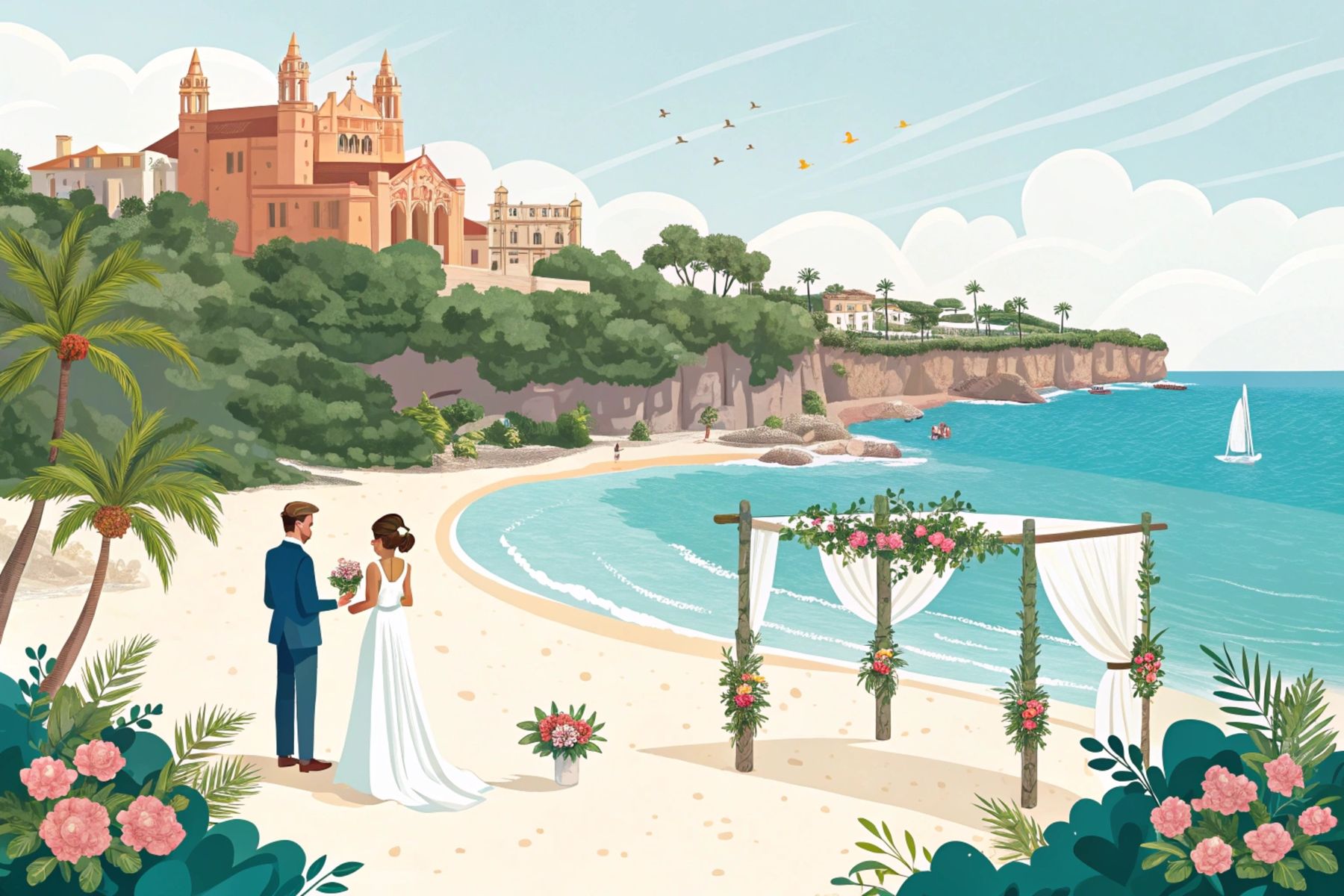 The Ultimate Guide to Beach Weddings in Spain