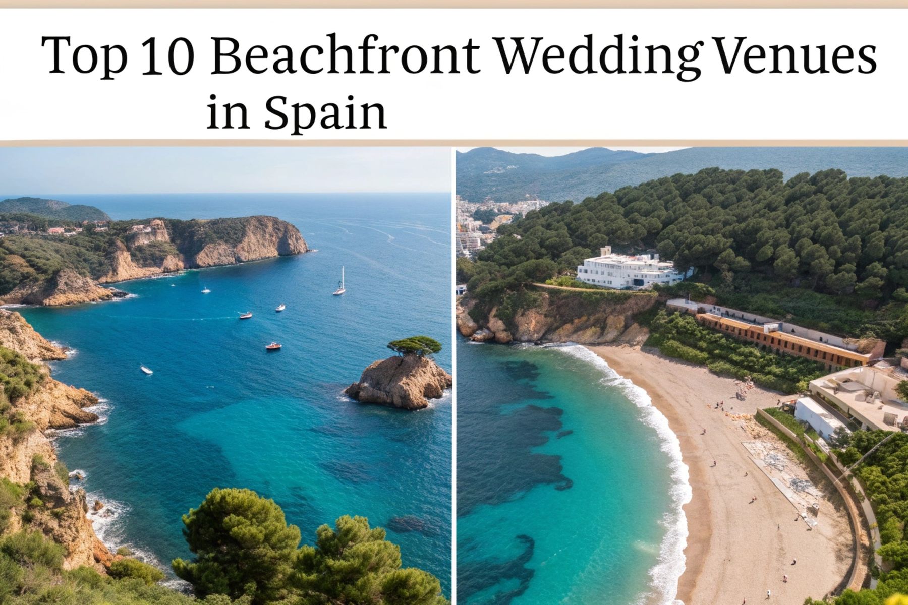 Top 10 Beachfront Wedding Venues in Spain